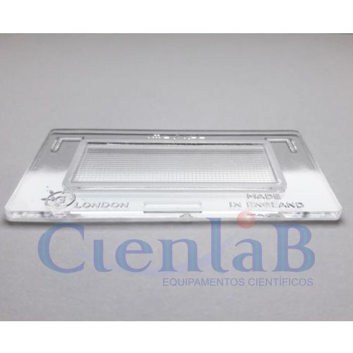 Câmara Para Contagem Sedgewick Rafter Acrílico Reticulada